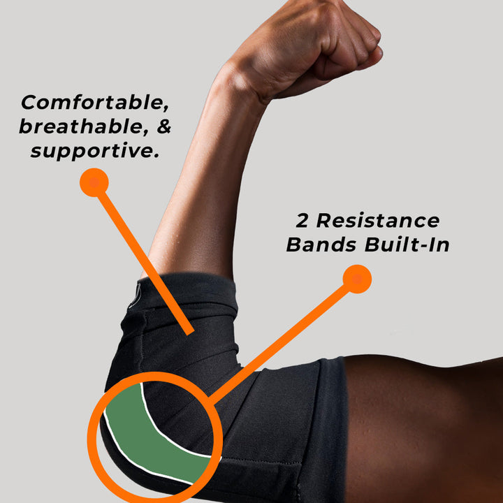 AGOGIE - Resistance Training Pants and Resistance Band Leggings